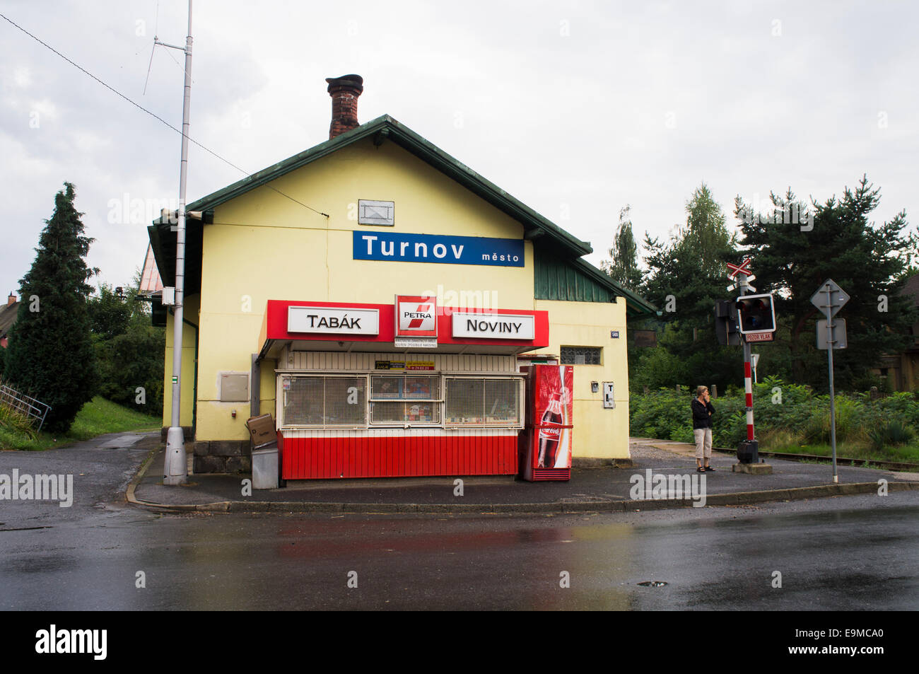 Turnov railway station hi-res stock photography and images - Alamy