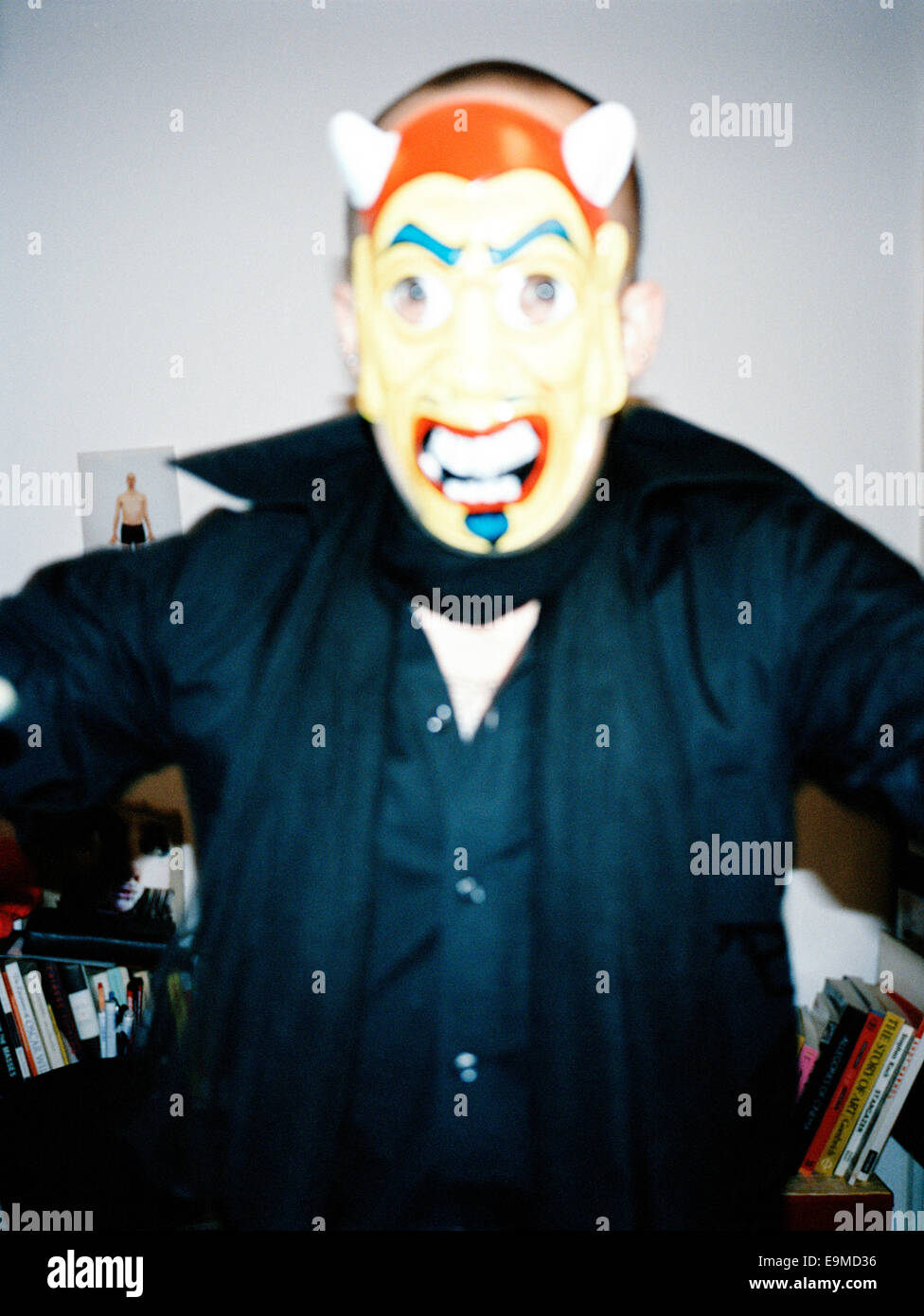 Man with horns hi-res stock photography and images - Alamy