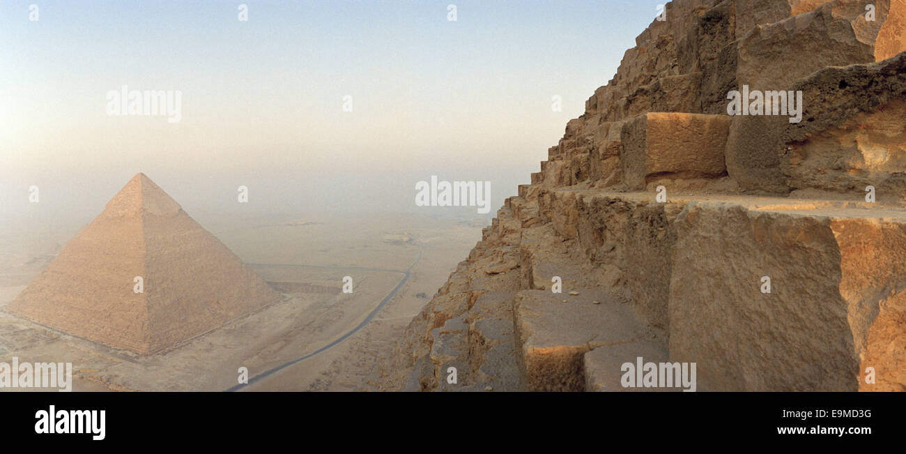 Pyramids, Cairo, Egypt Stock Photo - Alamy