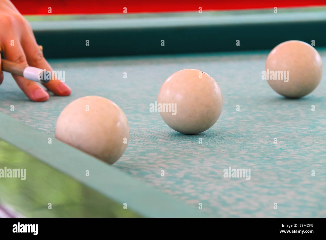 Ball cue hi-res stock photography and images - Alamy