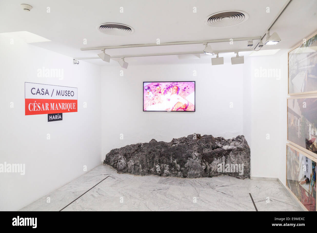 César Manrique Foundation, Tahiche, Lanzarote Stock Photo - Alamy