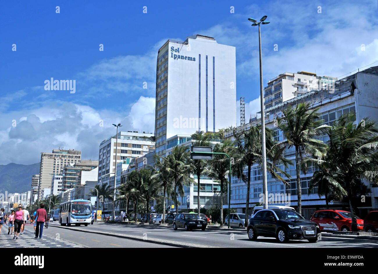 street scene Ipanema Rio de Janeiro Brazil Stock Photo - Alamy