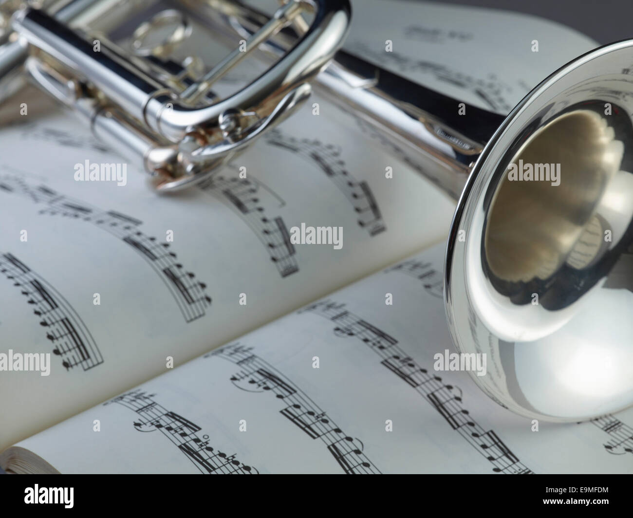 Silver Trumpet With Music