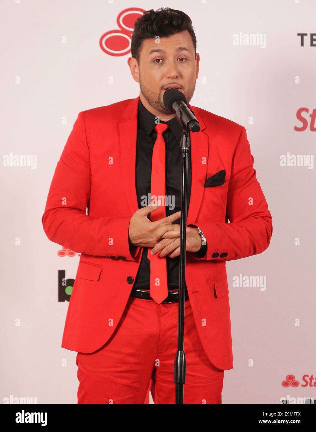 2014 Billboard Latin Music Awards - Press Room Featuring: Roberto Tapia ...