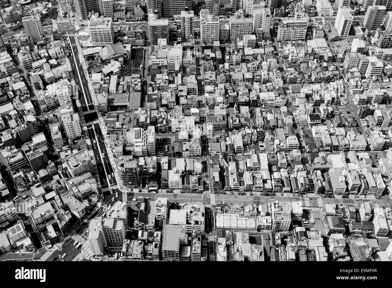 Residential community Black and White Stock Photos & Images - Alamy