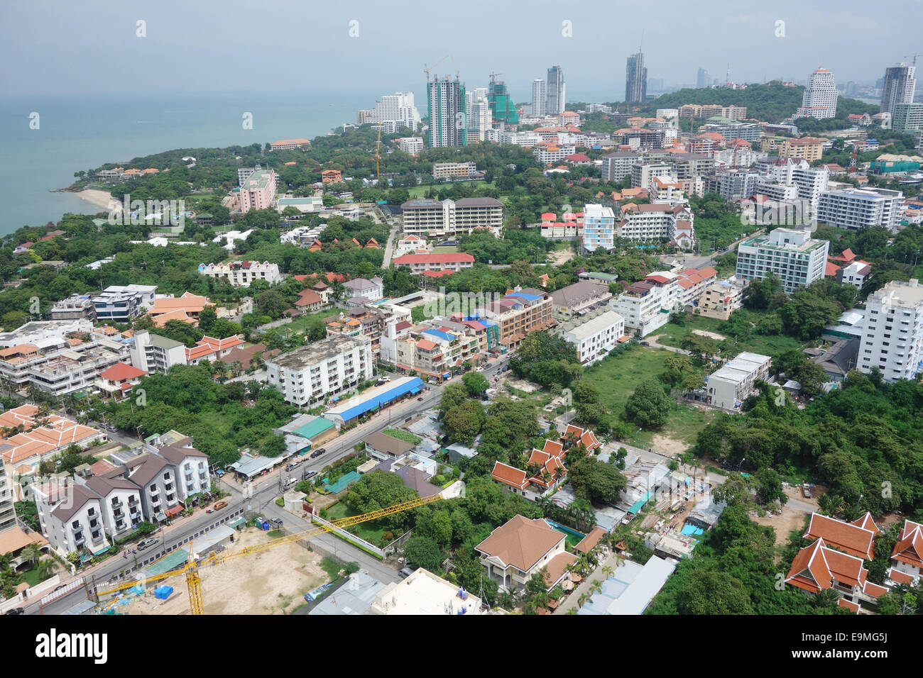 Pattaya thailand bird eye view hi-res stock photography and images - Alamy