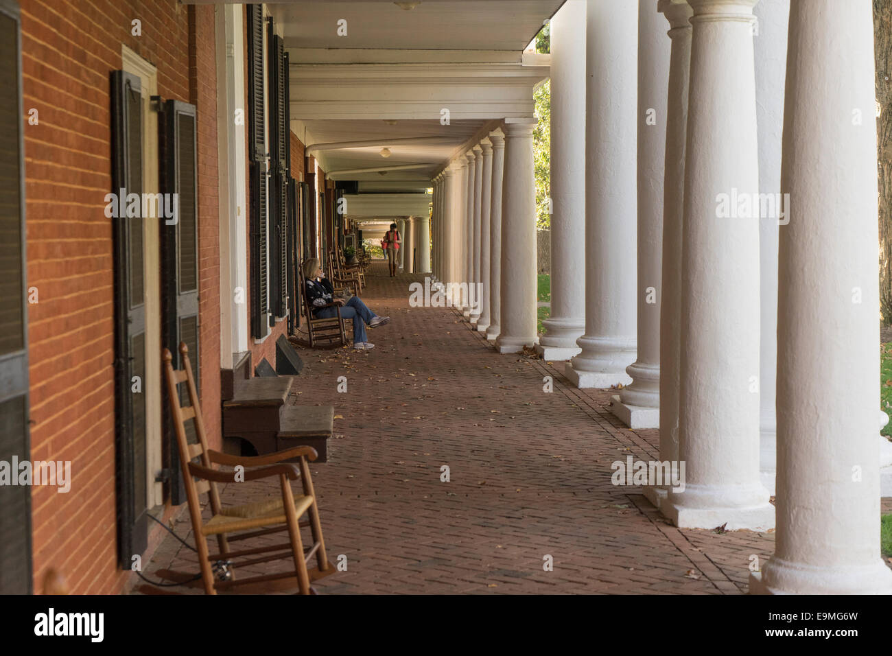United States, Virginia, Albemarie County, Charlottesville, University ...