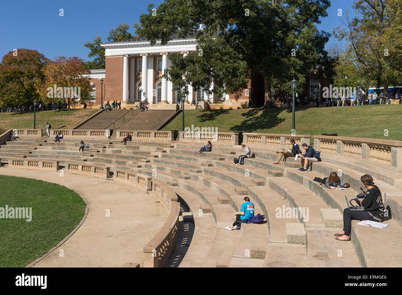 United States, Virginia, Albemarie County, Charlottesville, University ...
