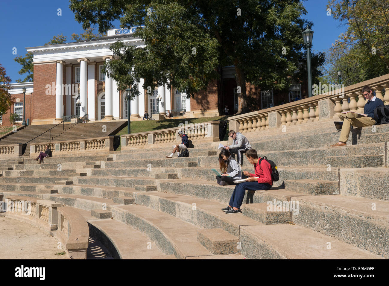 United States, Virginia, Albemarie County, Charlottesville, University ...