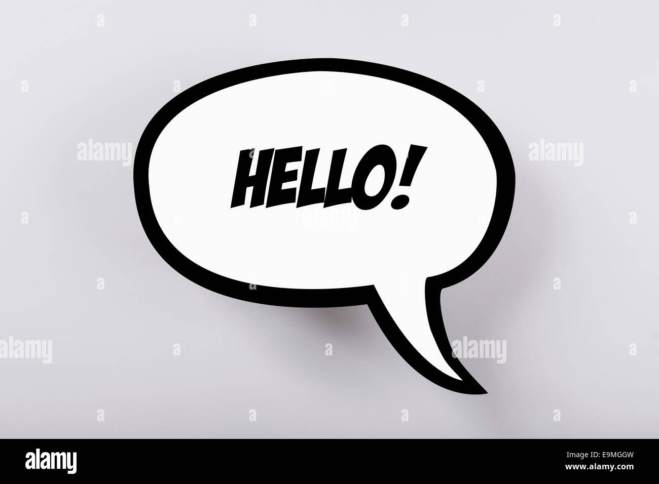 Hello Bubble Clipart