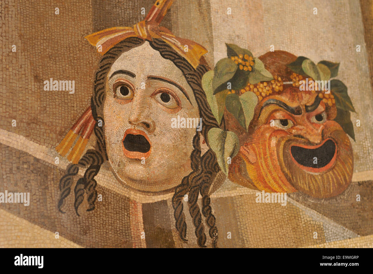Mosaic mask hi-res stock photography and images - Alamy