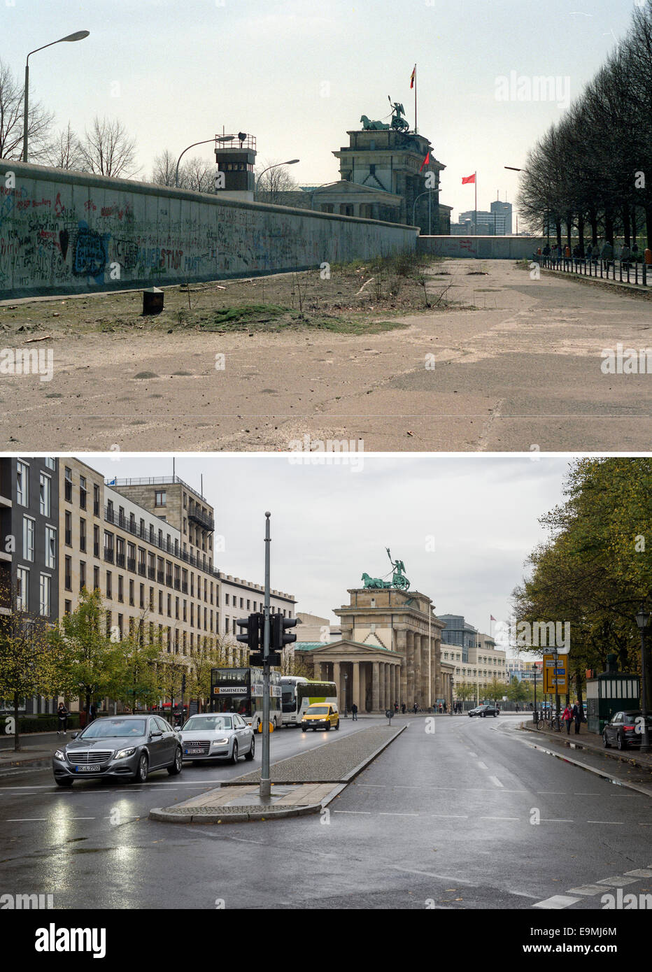 The berlin wall in october 1988 hi-res stock photography and images - Alamy