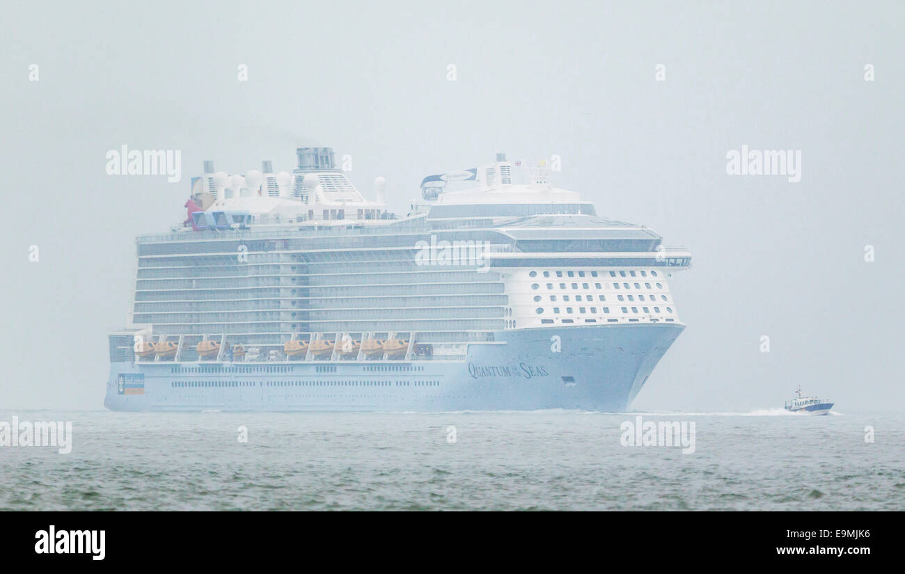 Royal Caribbean Cruise Lines' newest ship, the ultra high-tech Quantum ...