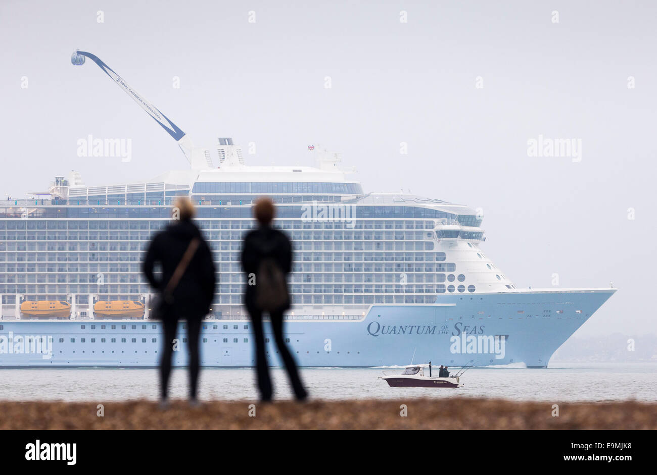 Royal Caribbean Cruise Lines' newest ship, the ultra high-tech Quantum ...