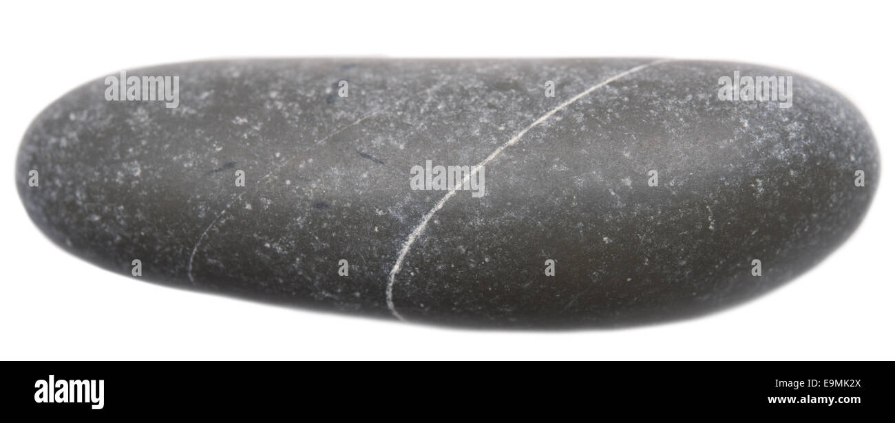 stone isolated on white background Stock Photo - Alamy