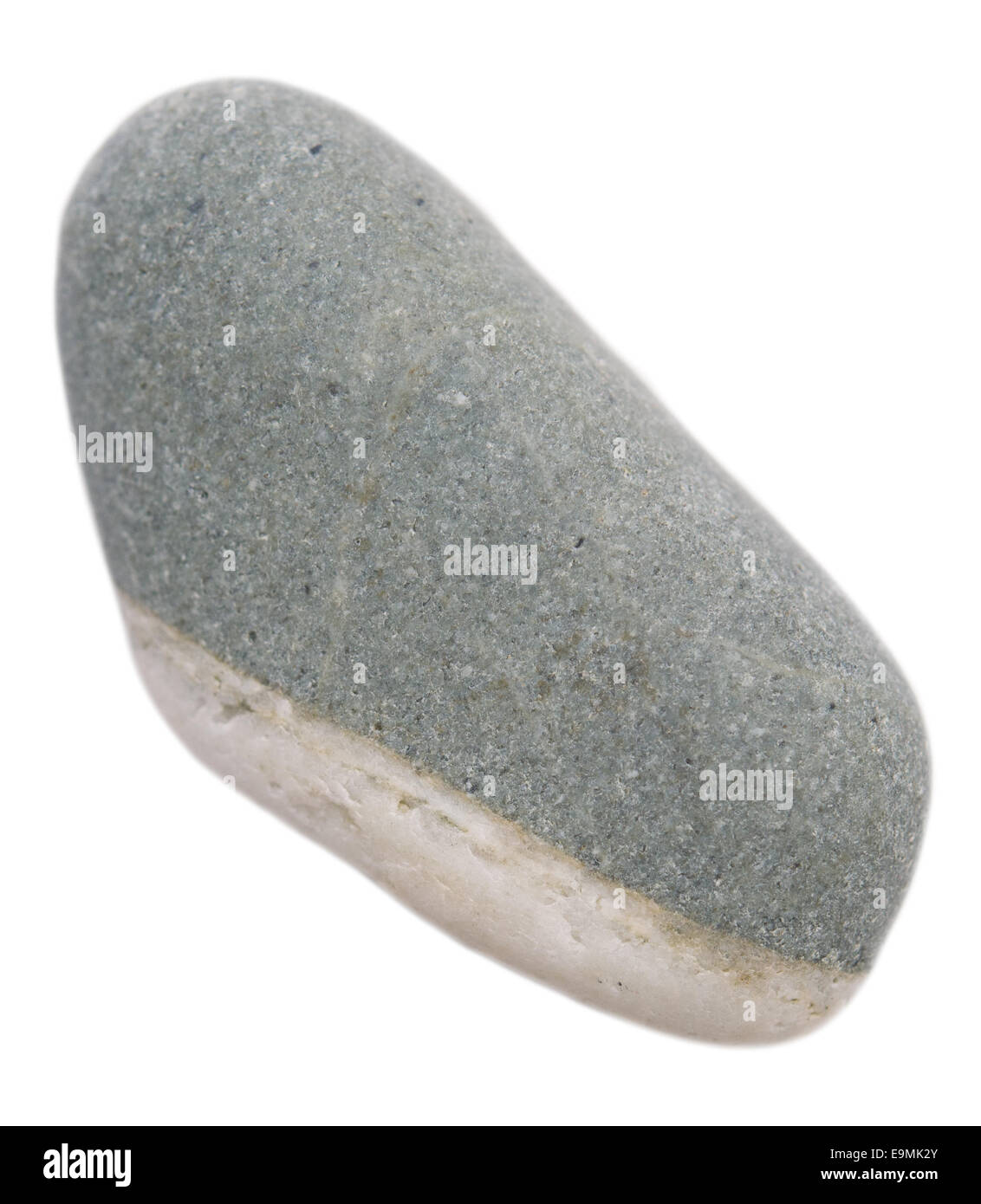 smooth stone isolated on white background Stock Photo - Alamy