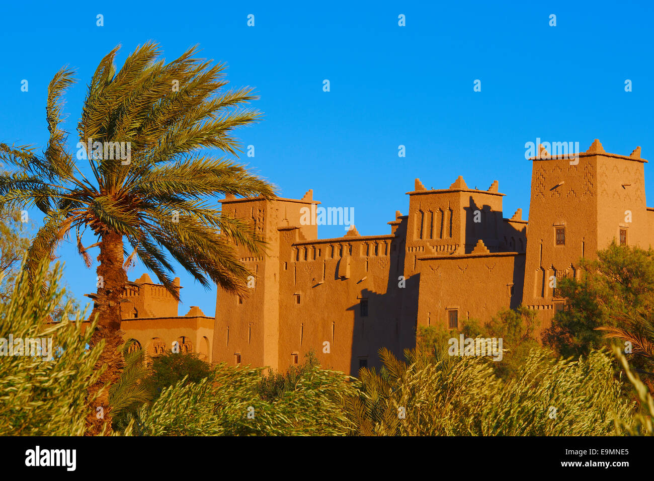 Ait Ben Moro, Ben Moro Kasbah, Skoura, Ouarzazate, Morocco, Africa ...