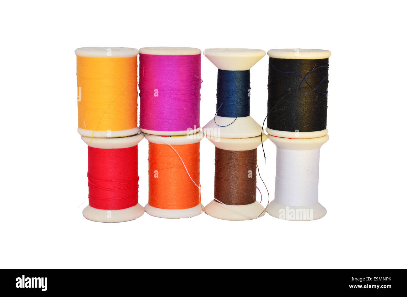 Spindle Roll or Spool Bobbin Stock Photo - Alamy