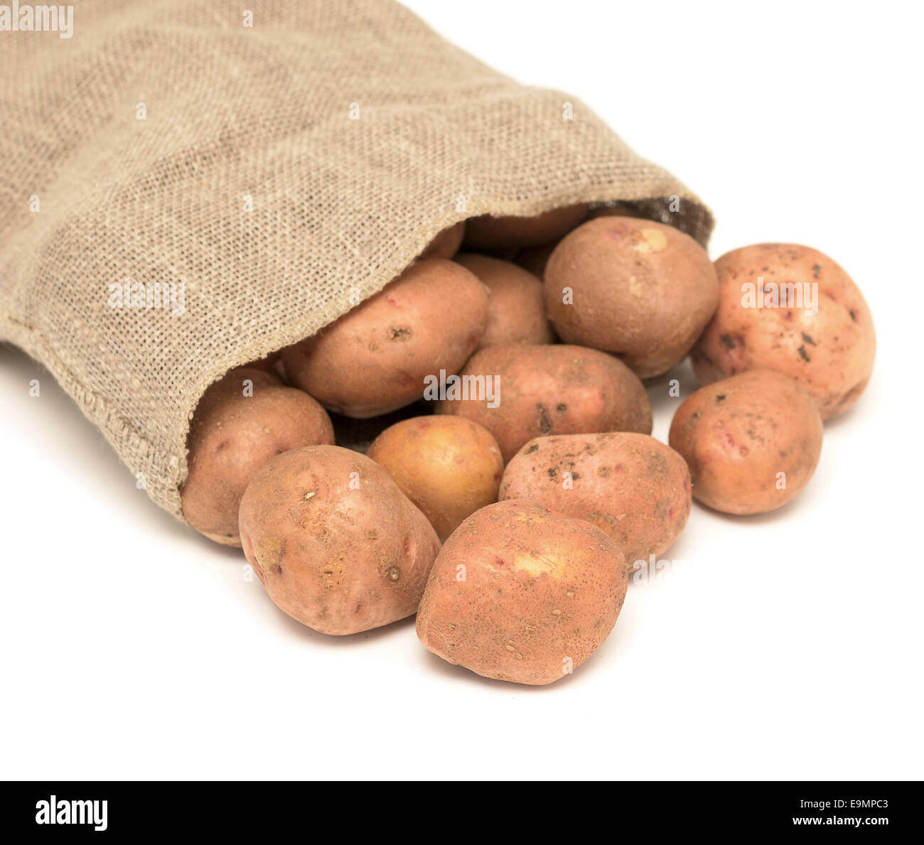 potatoes and sack Stock Photo - Alamy
