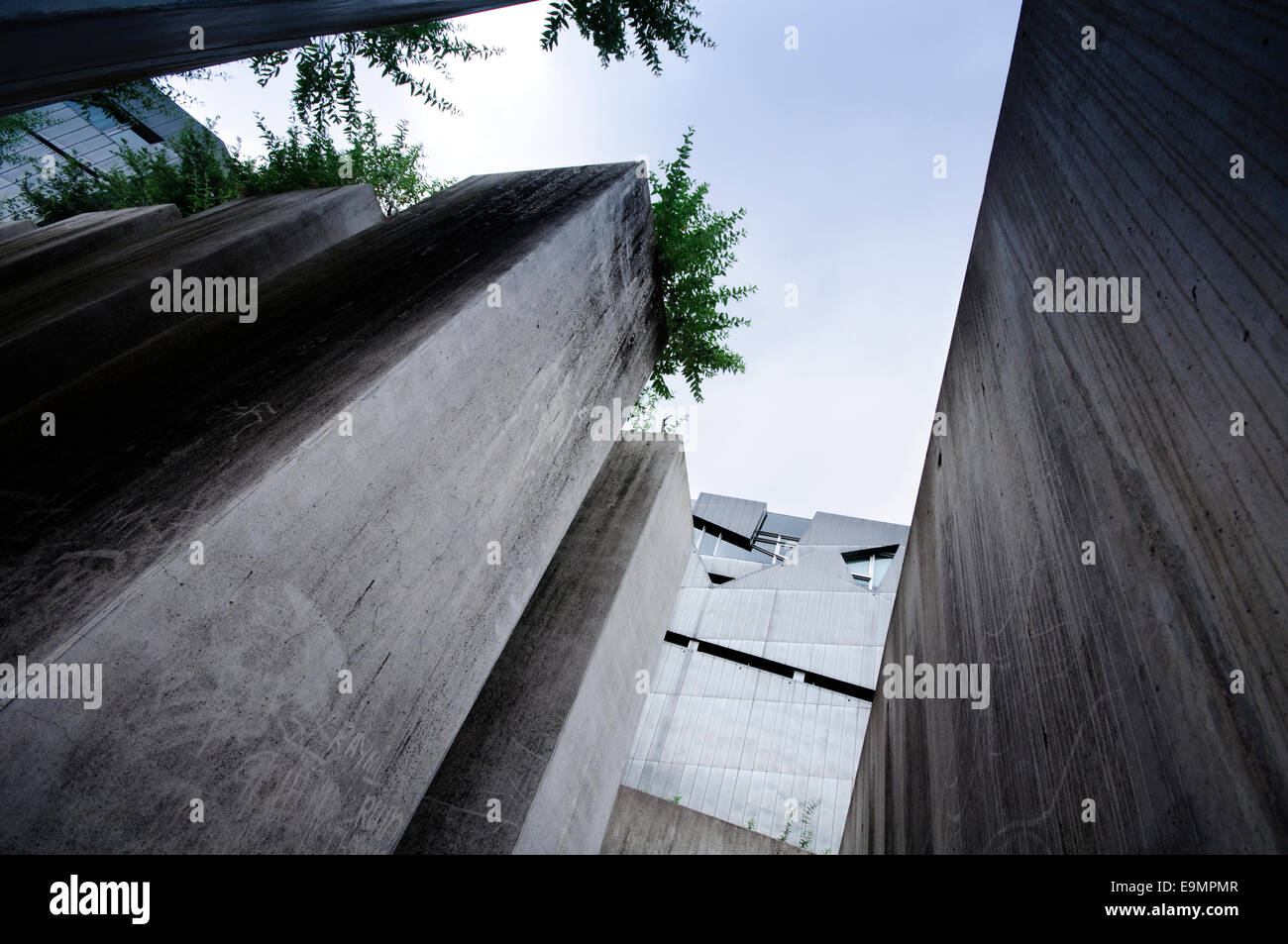 Germany, Berlin, Jewish Museum, by Daniel Libeskind Stock Photo - Alamy