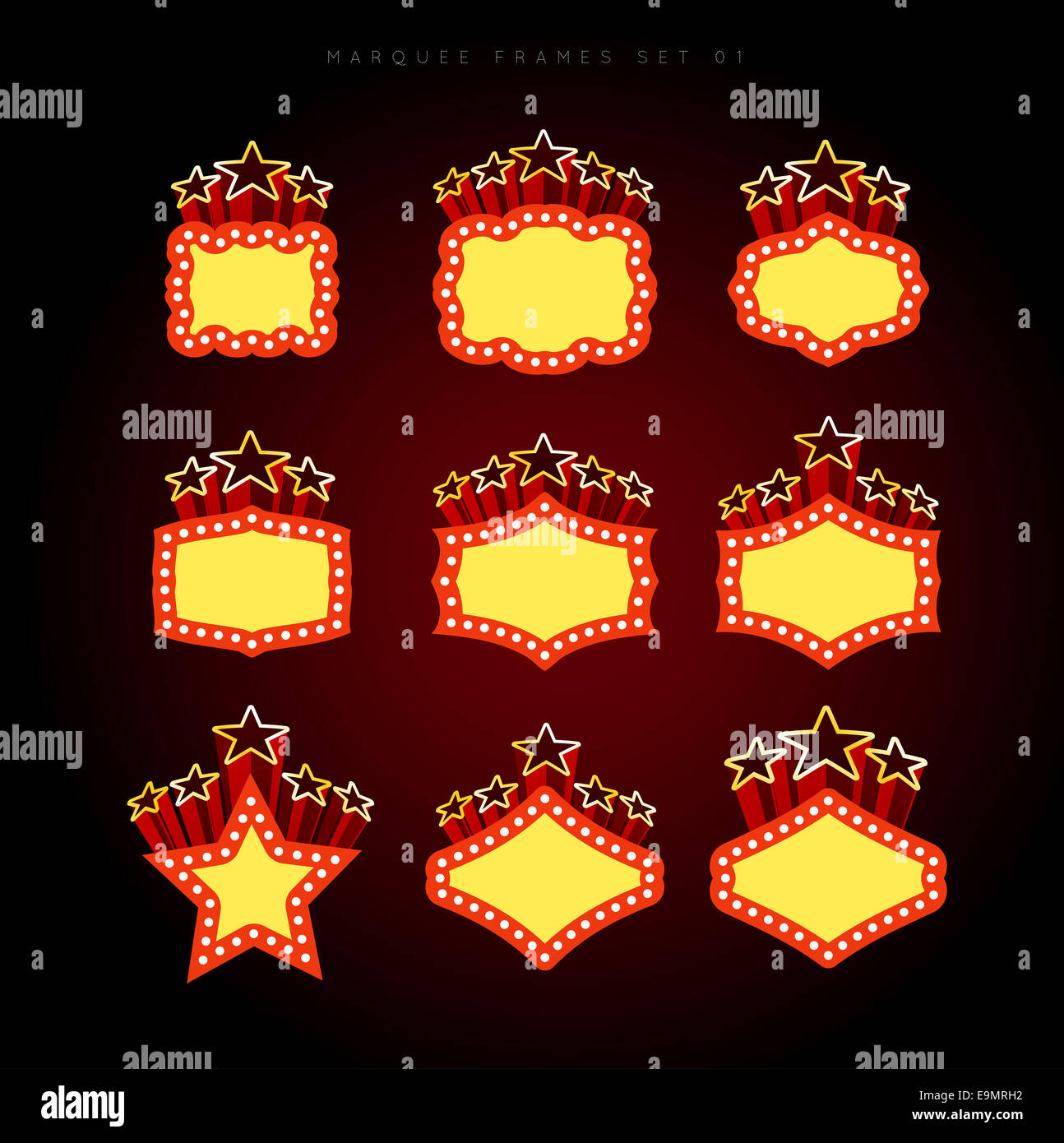 Blank Movie Theater Theater Marquee Stock Photos & Blank Movie Theater ...