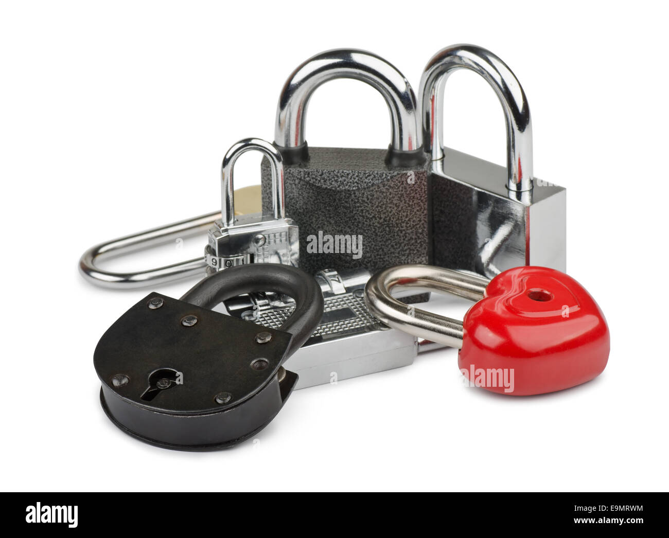 Black padlocks hi-res stock photography and images - Alamy