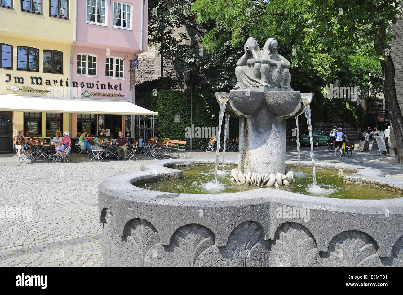 Fischmarkt square, Cologne, Germany Stock Photo - Alamy