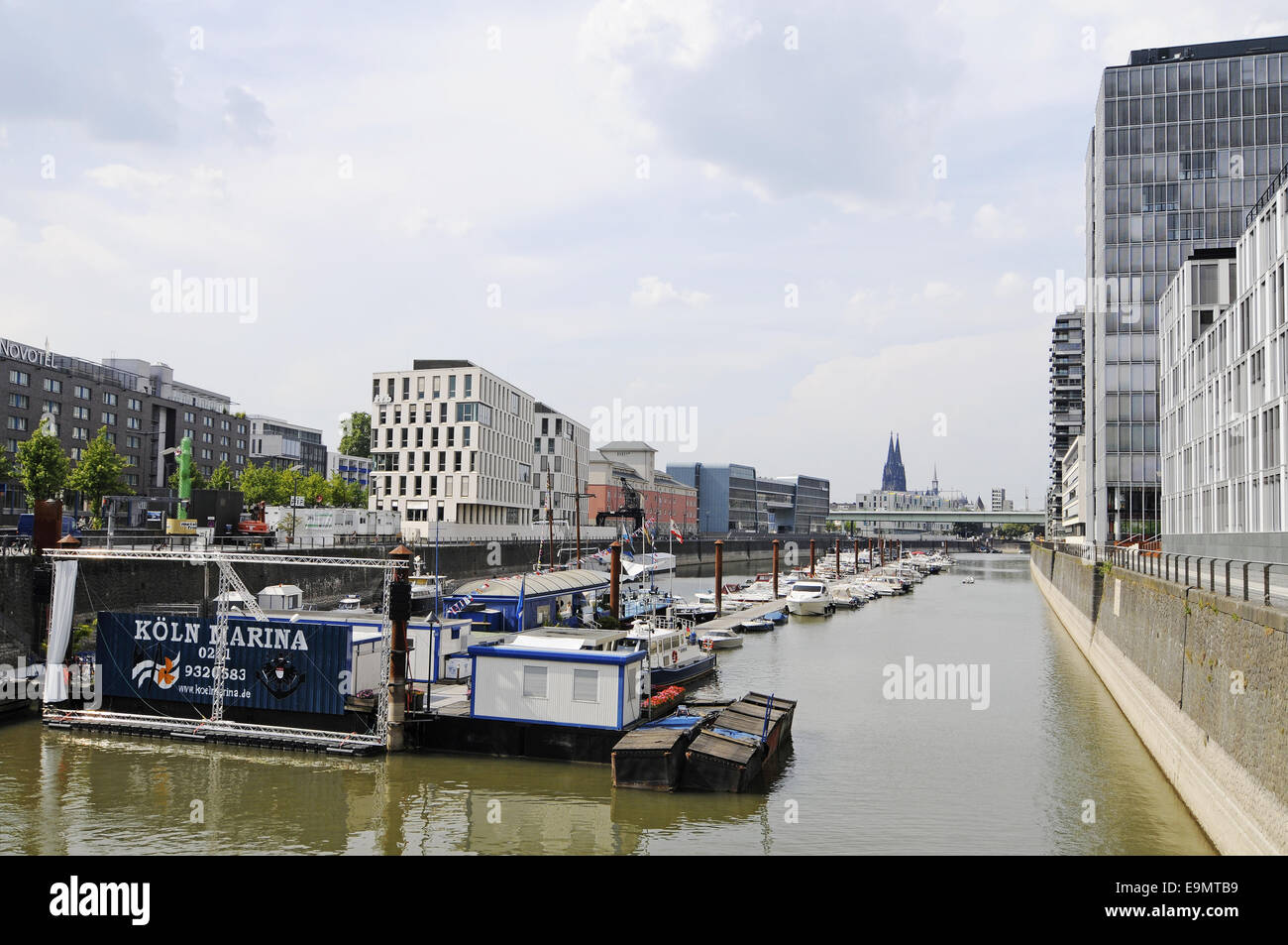 Marina, Cologne, Germany Stock Photo - Alamy