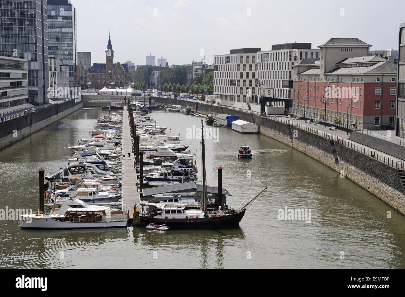 marina, Cologne, Germany Stock Photo - Alamy