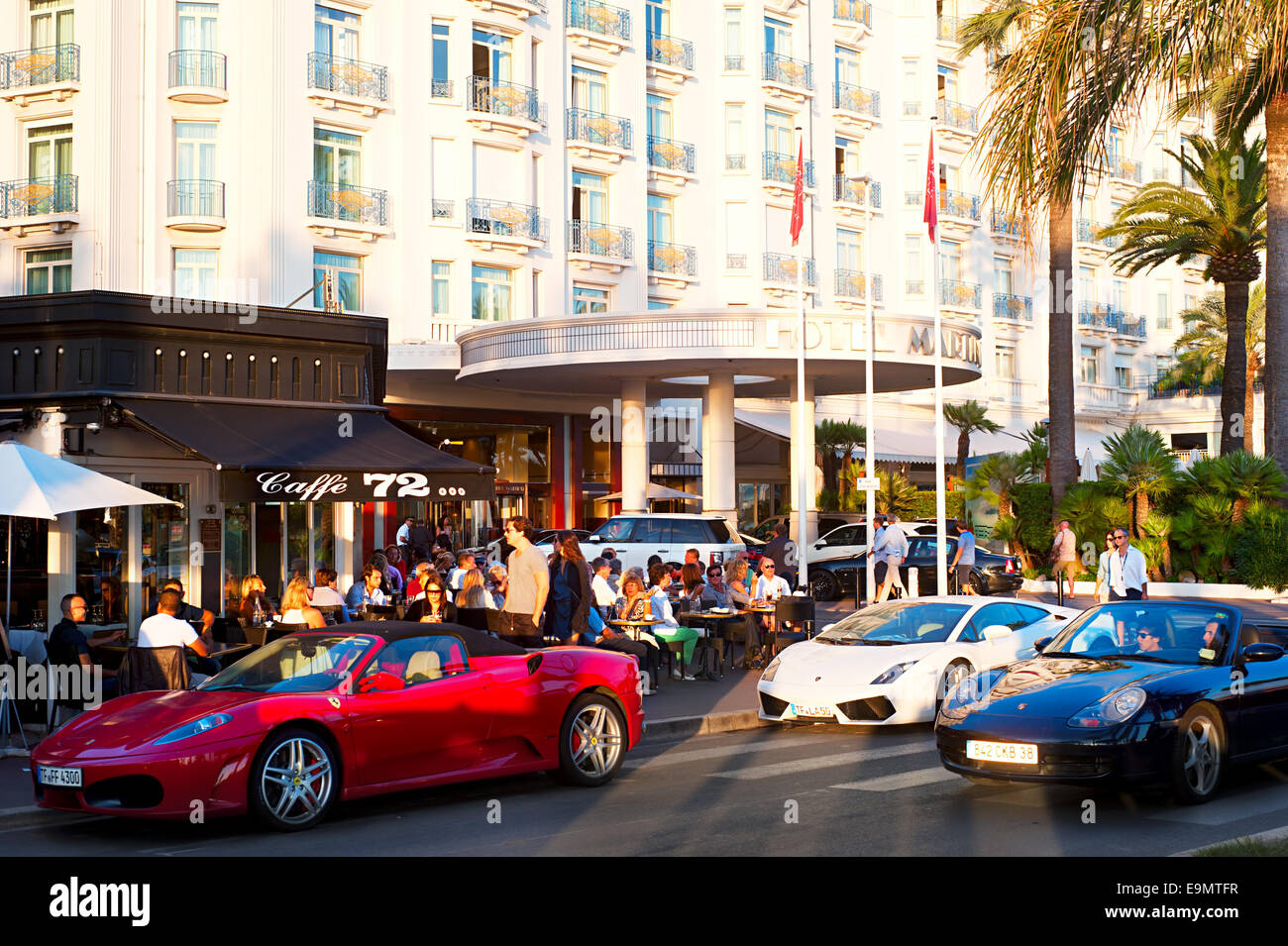 Cannes ferrari road hi-res stock photography and images - Alamy