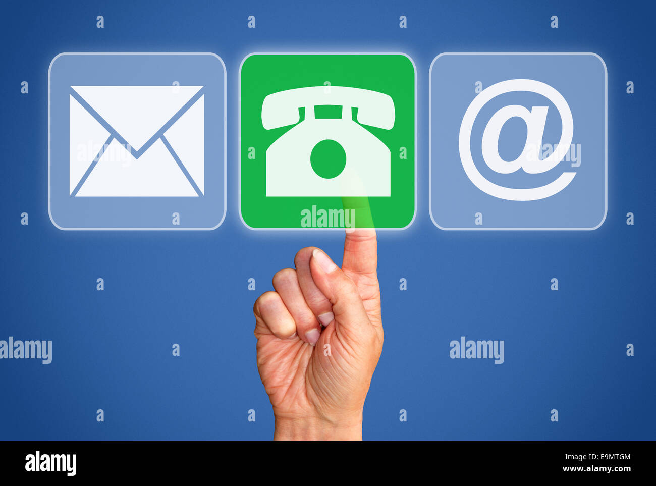 Contact us - Phone Call Stock Photo - Alamy