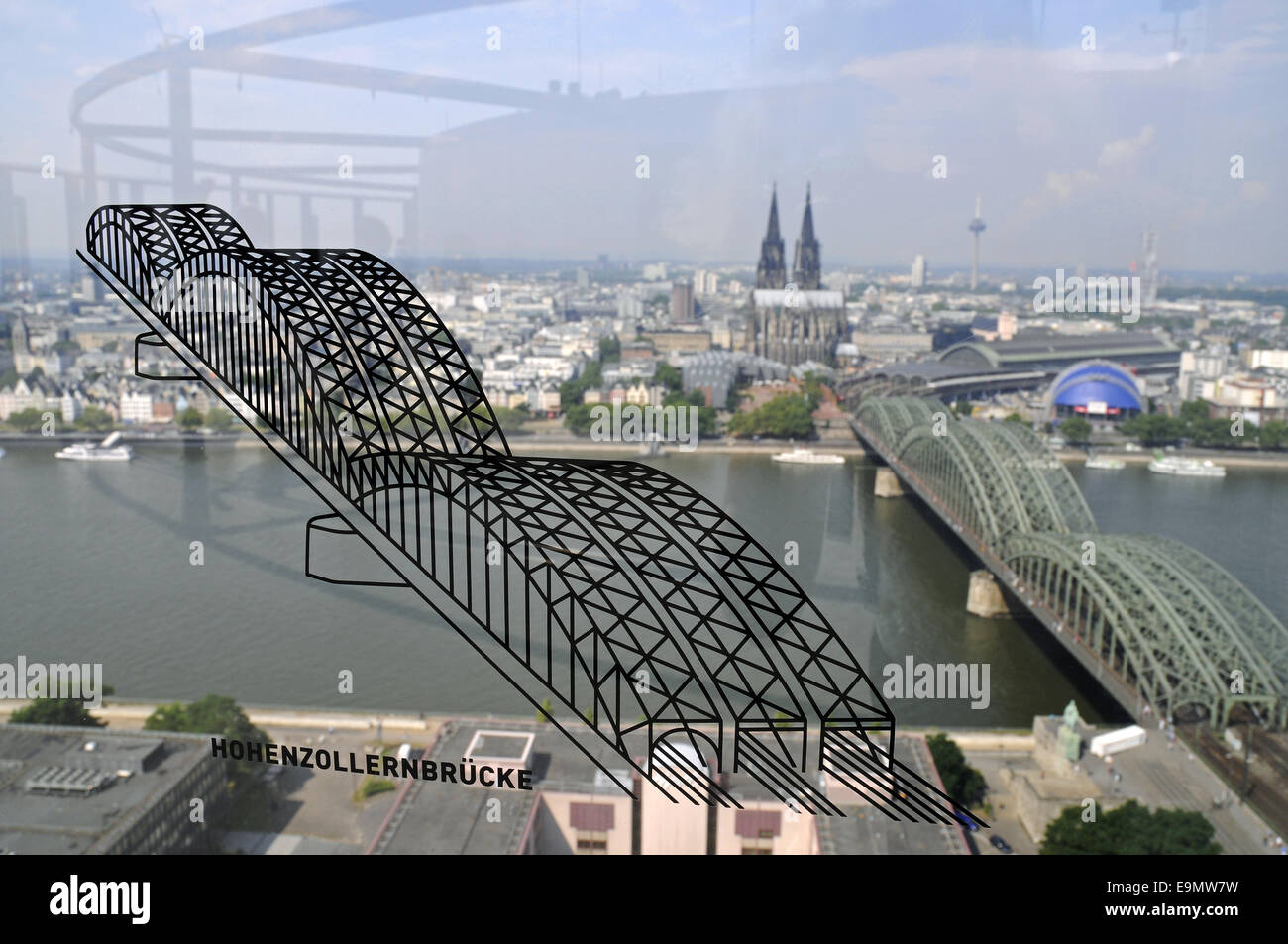 cityscape, Rhine River, Cologne, Germany Stock Photo - Alamy