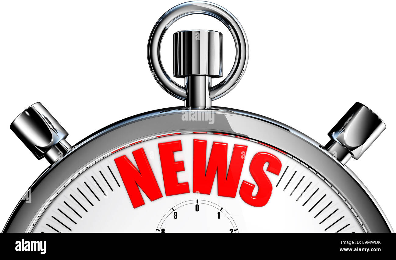 News flash report hi-res stock photography and images - Alamy