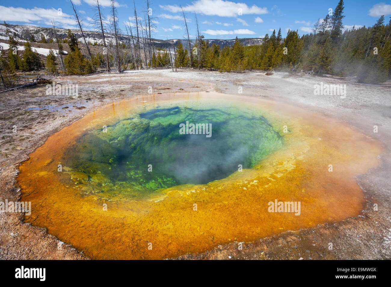 Morning Glory Pool Stock Photo - Alamy
