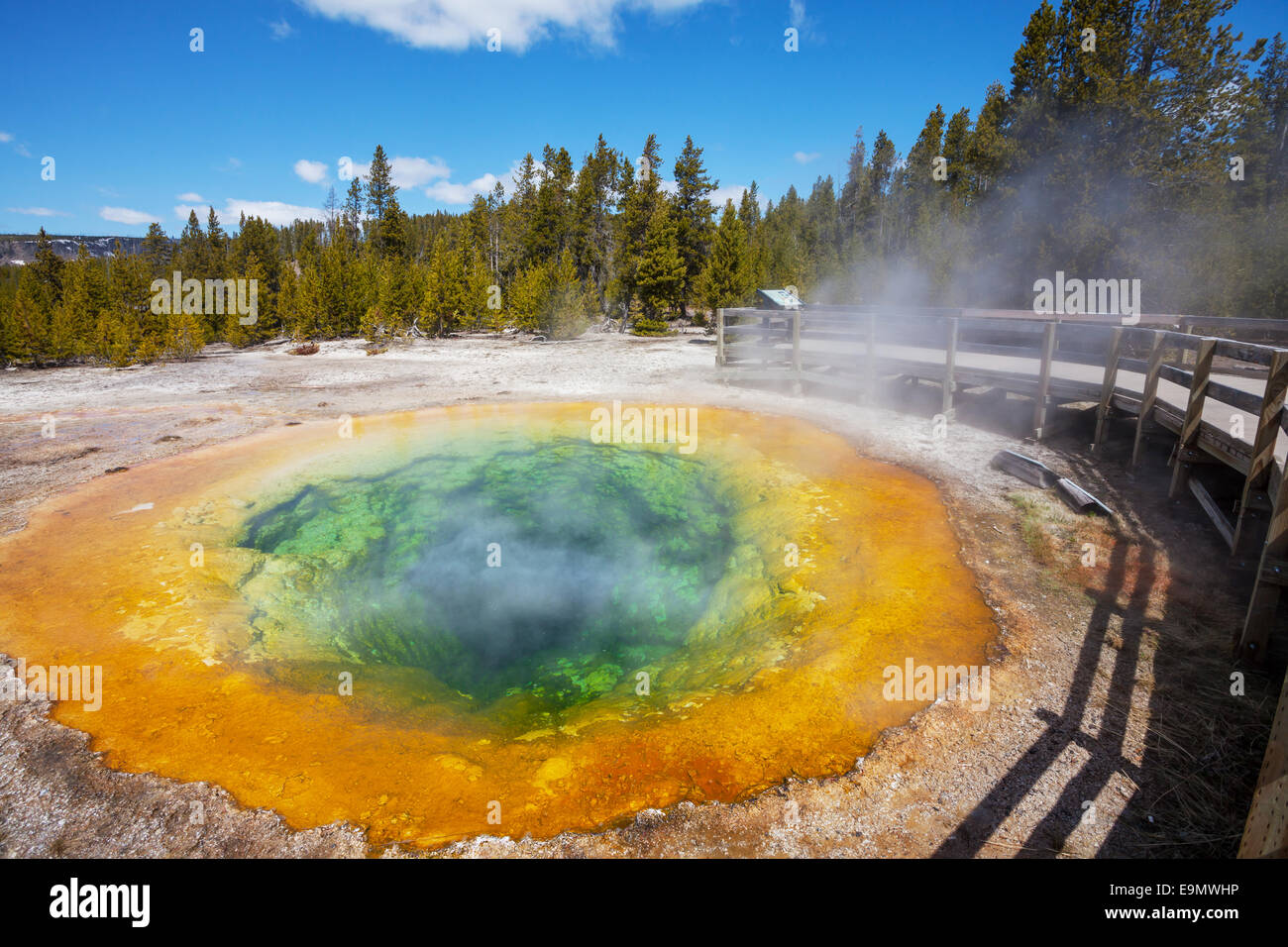 Morning Glory Pool Stock Photo - Alamy