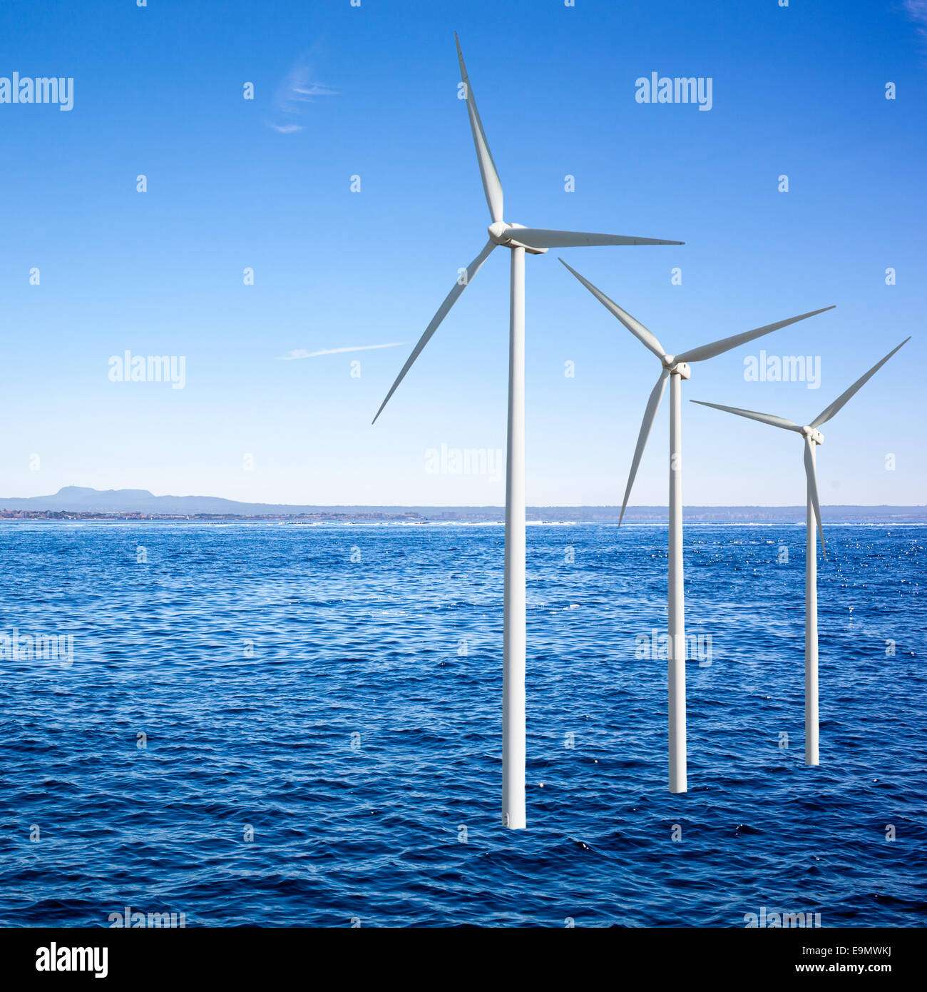 Marine wind turbines generator hi-res stock photography and images - Alamy