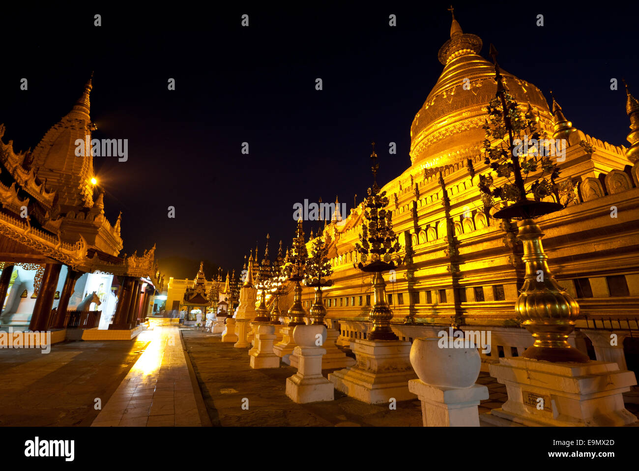 Temple in Myanmar Stock Photo - Alamy