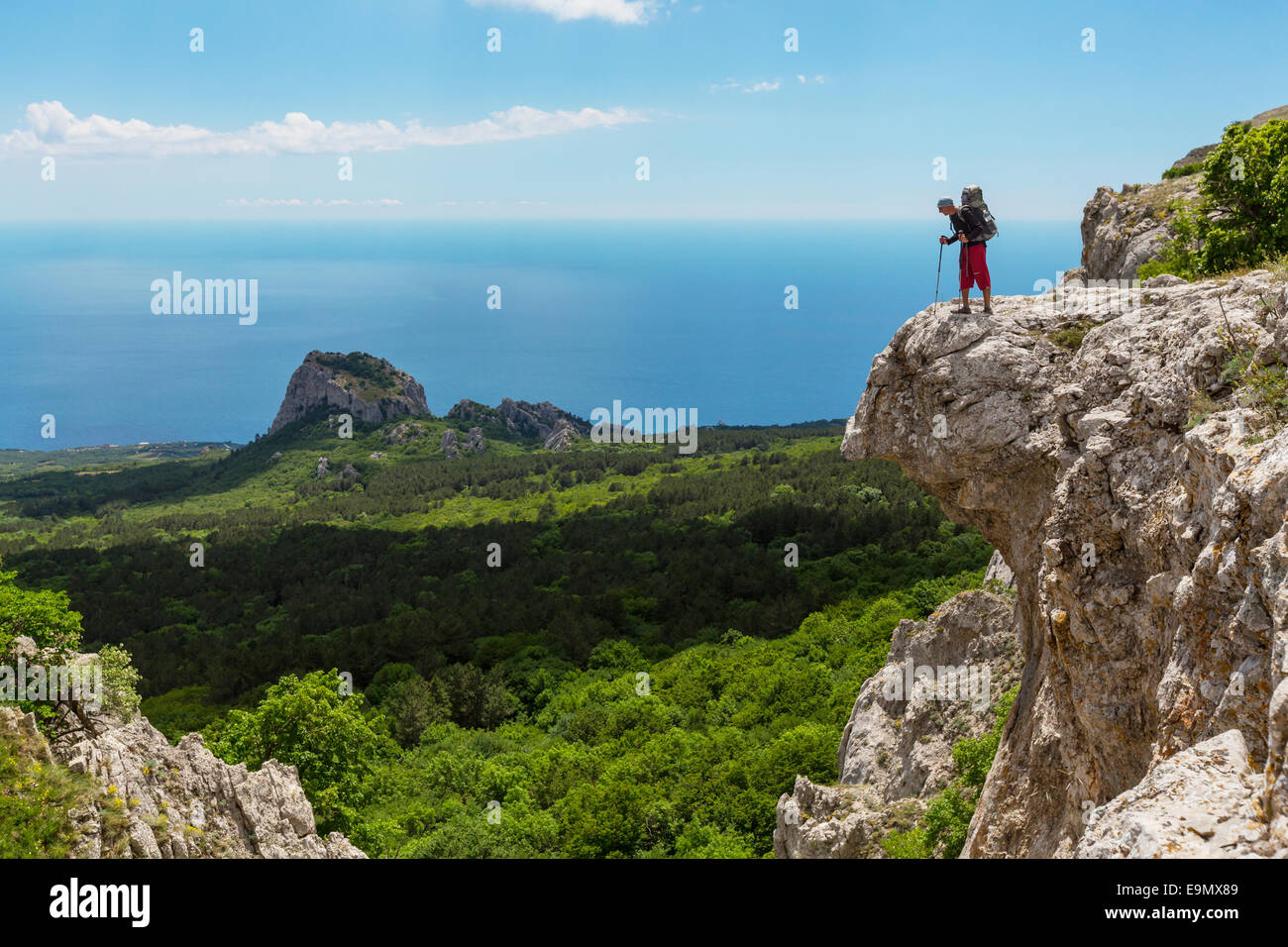 Hike in Crimea Stock Photo - Alamy