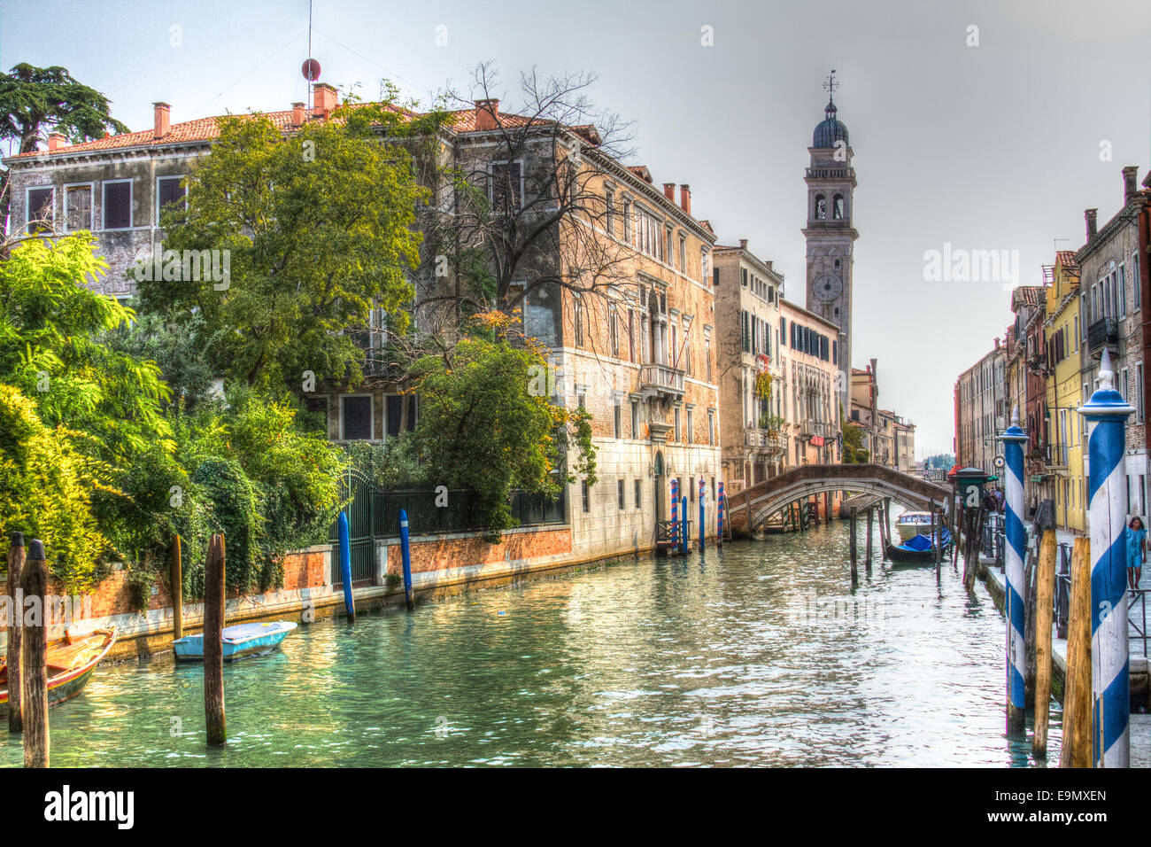 Water channel in Venice, Italy Stock Photo - Alamy
