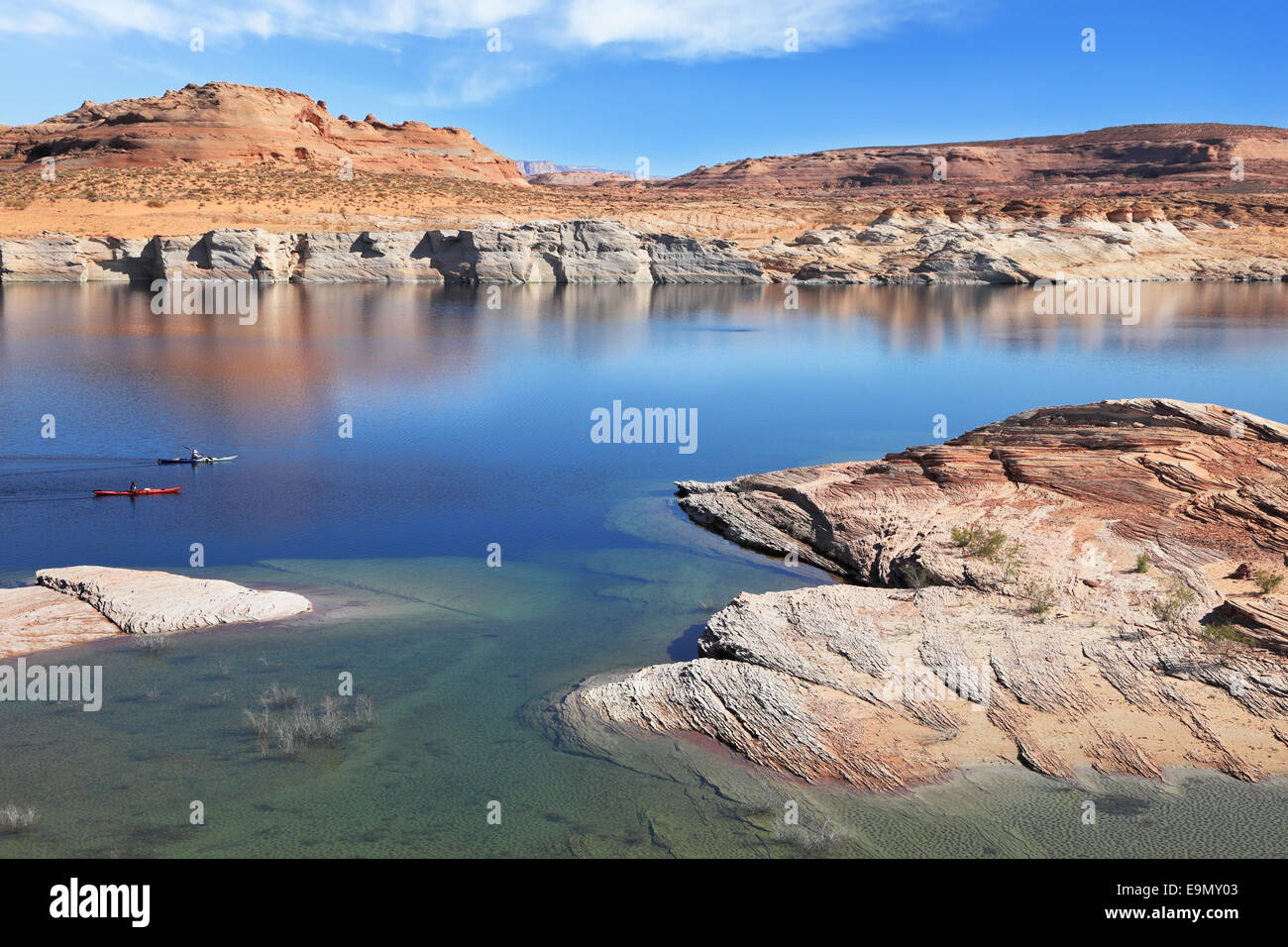 Bottling magnificent Lake Powell Stock Photo - Alamy