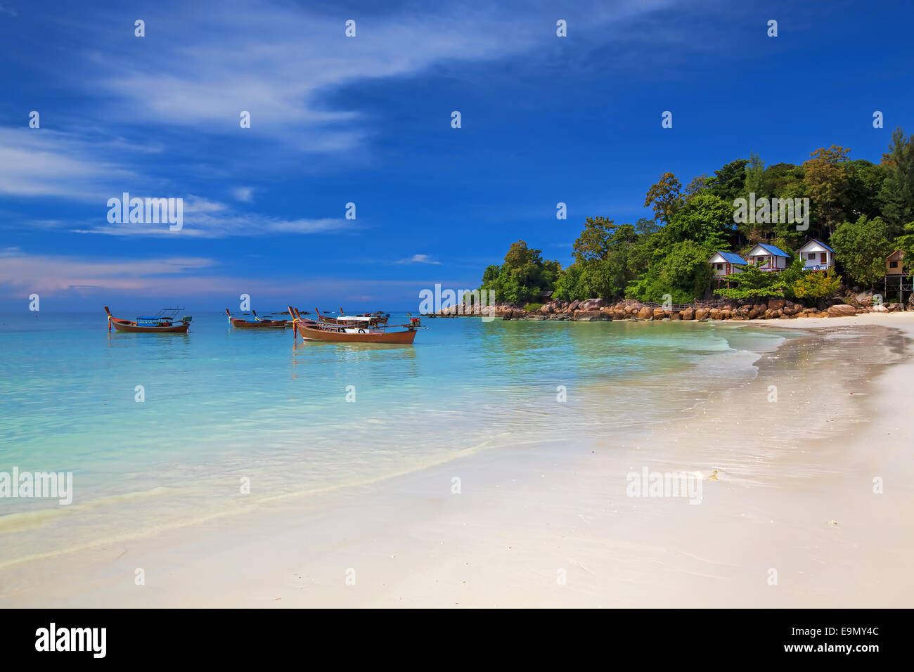 Koh lipe longtail boat hi-res stock photography and images - Alamy