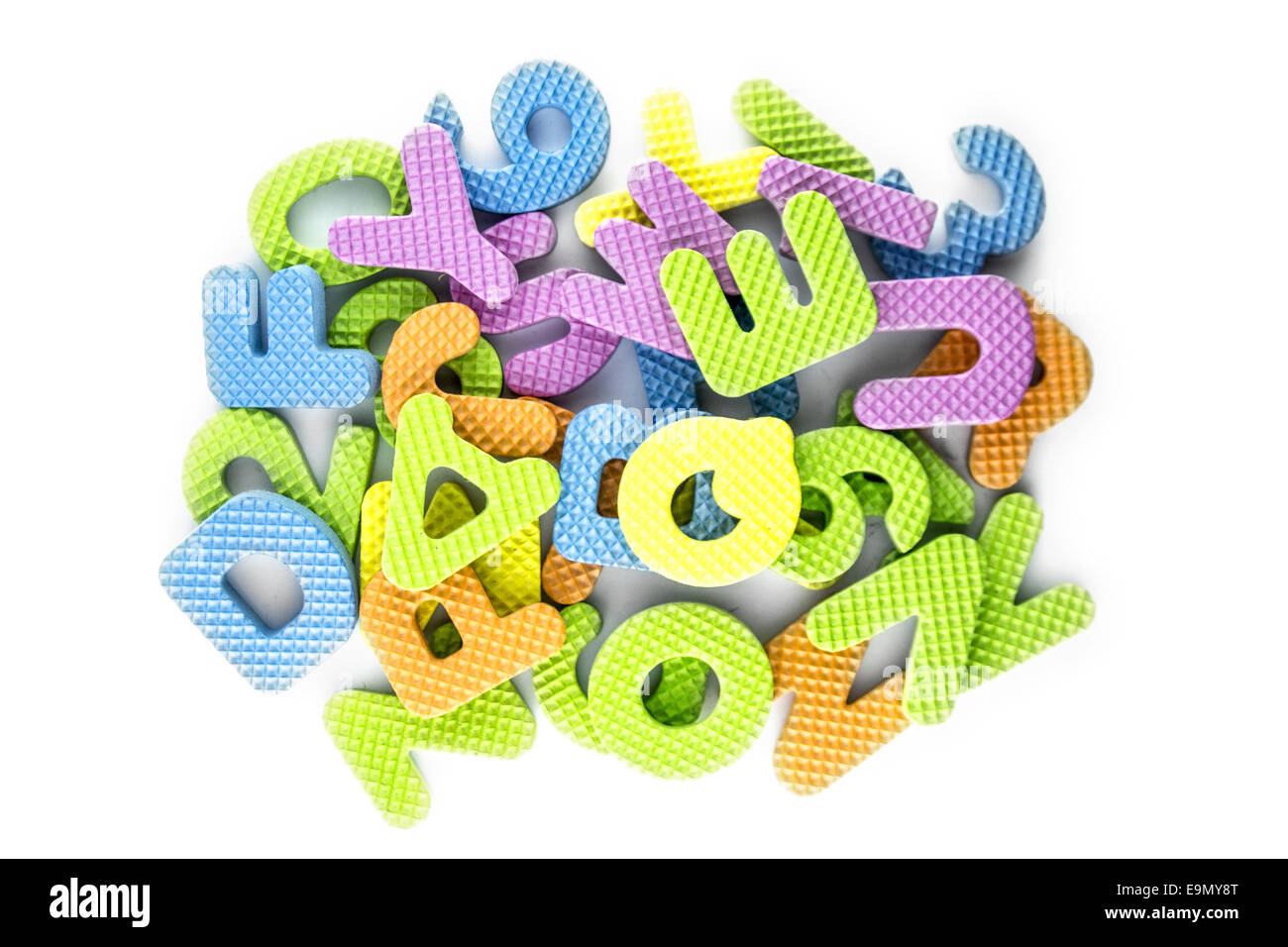 colorful alphabet letters Stock Photo - Alamy