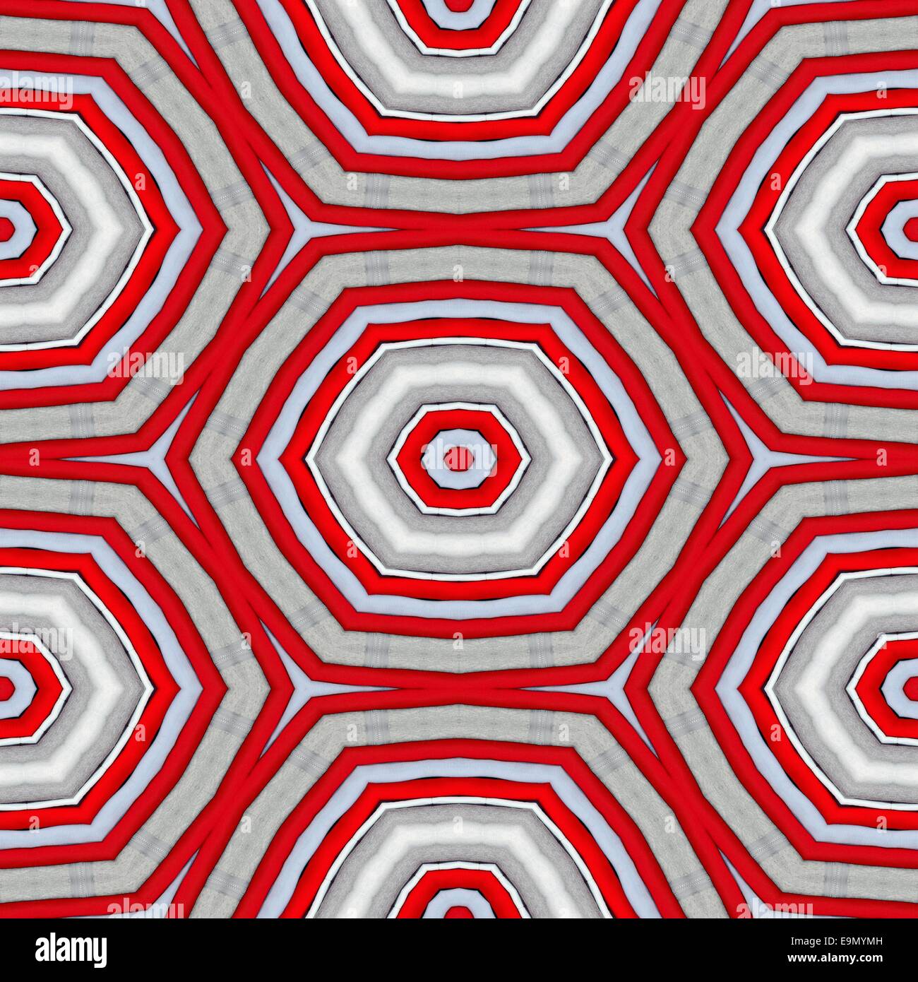 Abstract seamless red, gray and white background with circle shapes ...