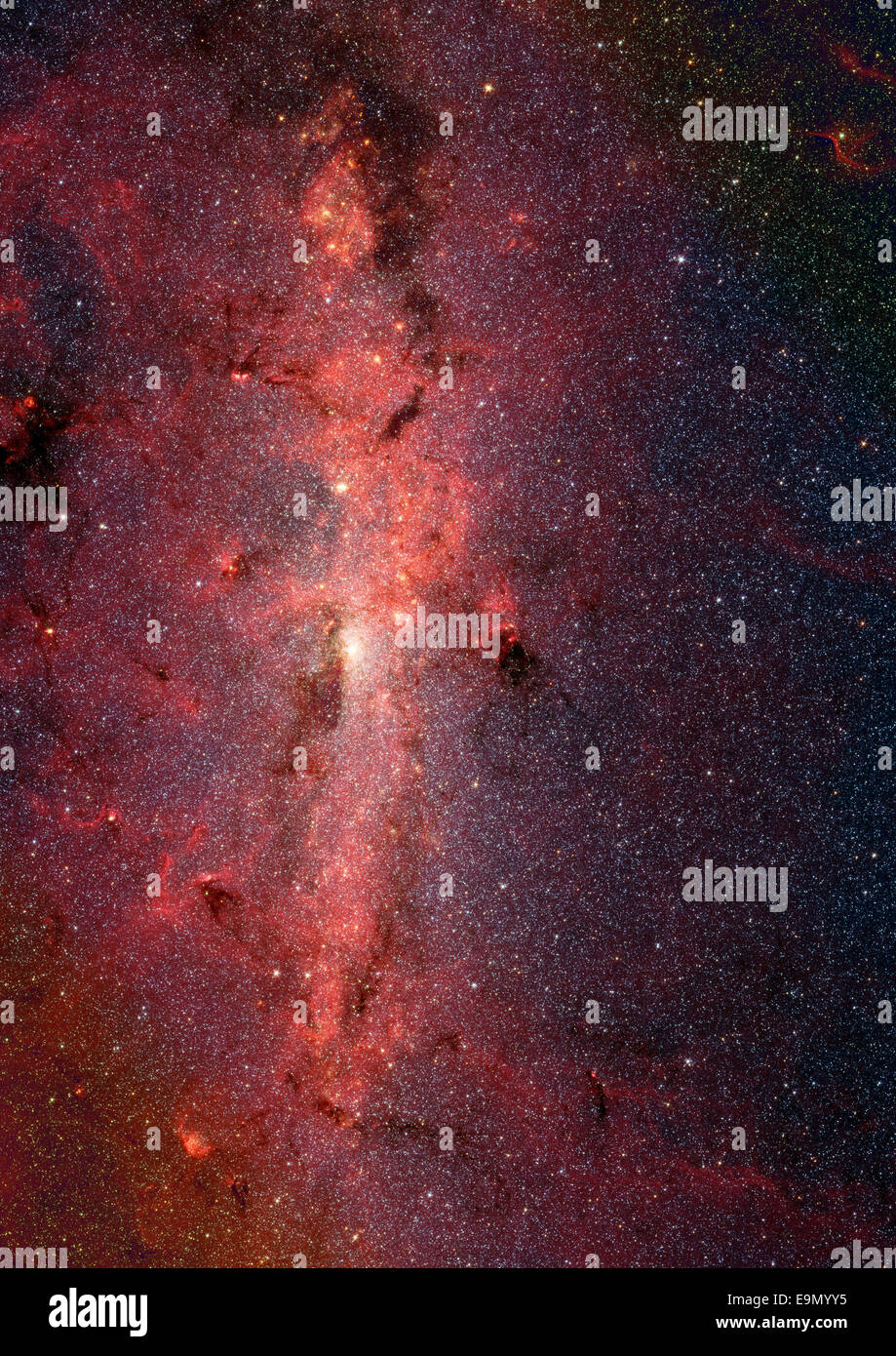 Star field in space and a nebulae Stock Photo - Alamy