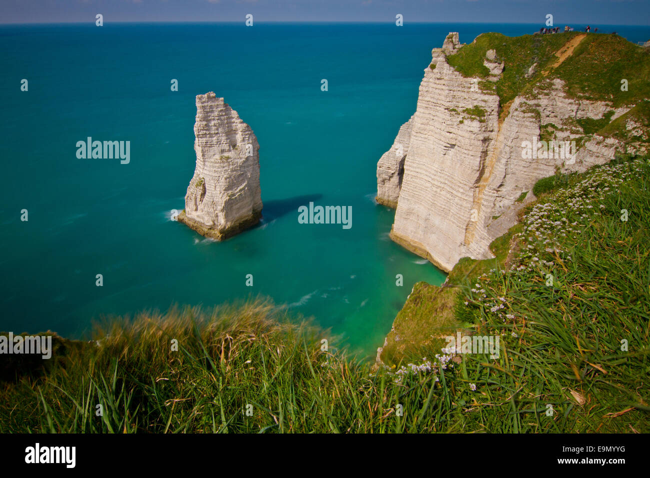 Coast of Etretat (Étretat Stock Photo - Alamy