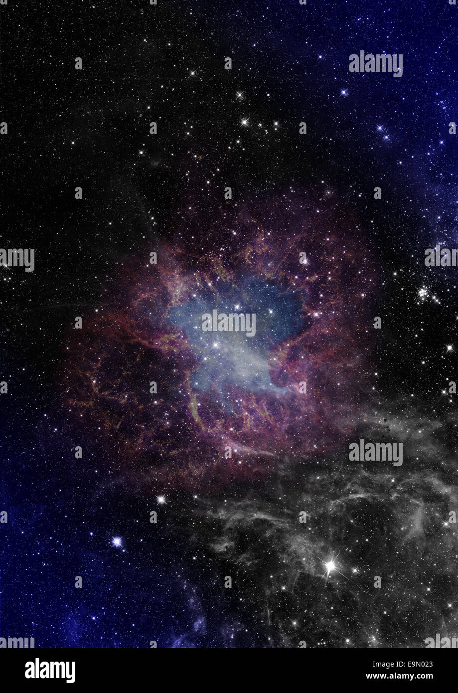 Small part of an infinite star field Stock Photo - Alamy