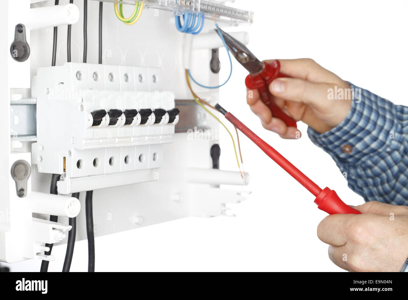 Fixing cable hi-res stock photography and images - Alamy