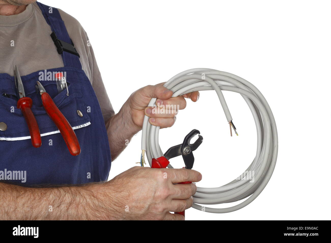 Electrician tools hi-res stock photography and images - Alamy