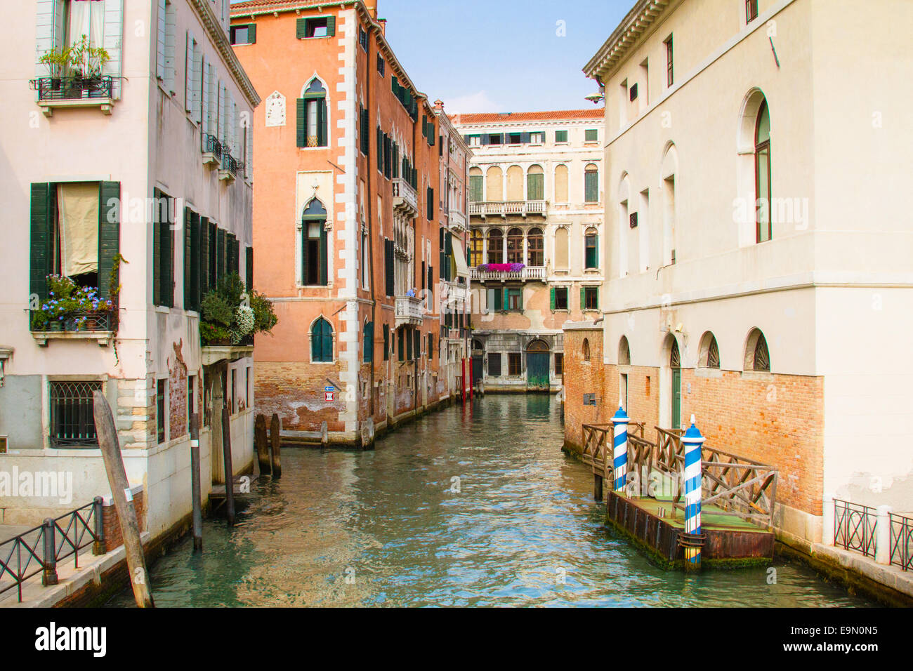 Water channel in Venice, Italy Stock Photo - Alamy