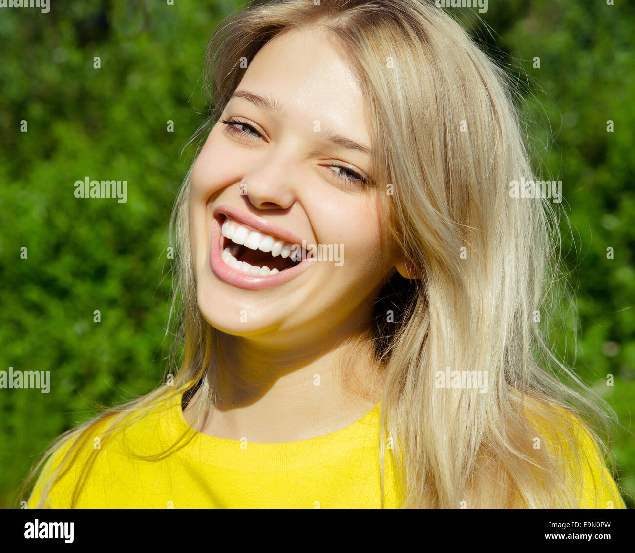 Laughing portraits hi-res stock photography and images - Alamy